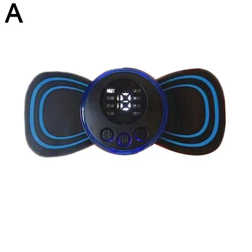 Mini masseur électrique Portable à impulsion pour le cou, soulagement des douleurs cervicales ...