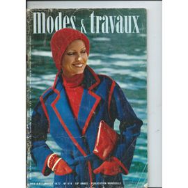 Modes et travaux 01/1977 Les tricots modèles et explications, les ...