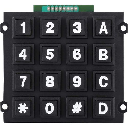 Module De Clavier à Clavier 4x4 Matrix 16 à 16 Boutons Pour Mcu Arduino