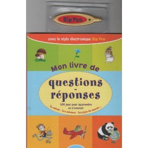 Mon Livre De Question Reponses 500 Jeux Pour Apprendre En S'amusant (7 ...