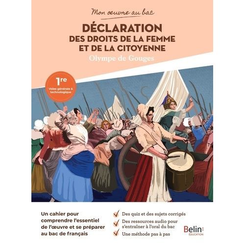 La Déclaration Des Droits De La Femme Et De La Citoyenne, Olympe De ...