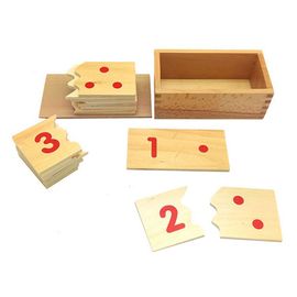 Montessori Mathematics Material Casse-têtes De Jeux éducatifs - Numéro ...
