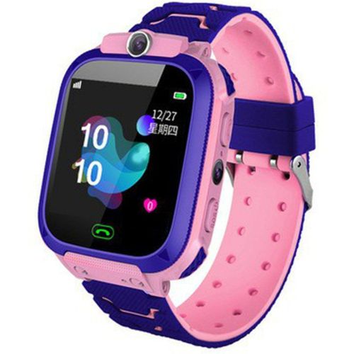 Montre connectée Q12 pour enfants, Smartwatch étanche, avec traceur GPS ...