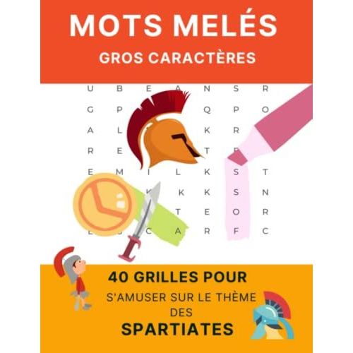 MOT MELES GROS CARACTERES | 40 grilles pour s'amuser sur le thème des ...