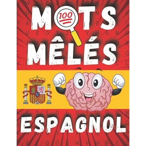 Mots Mêlés Espagnol: 100 Puzzles | #10 ( Sopa De letras ) | Rakuten