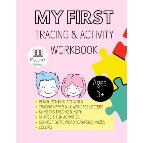 My First Tracing & Activity Workbook: Ages 3+, Pencil Controls ...