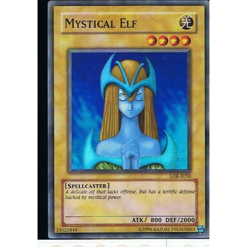 Mystical Elf (Elfe Mystique ) - Yu-Gi-Oh! - LOB-E050 - SR | Rakuten