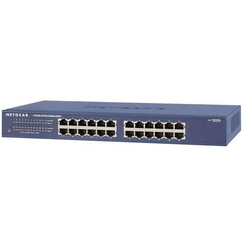 NETGEAR (JGS524) Switch Ethernet 24 Ports RJ45 Métal Gigabit (10/100 ...