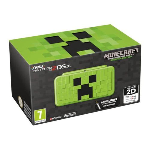 New Nintendo 2DS XL - Minecraft Creeper Edition - Console de jeu ...
