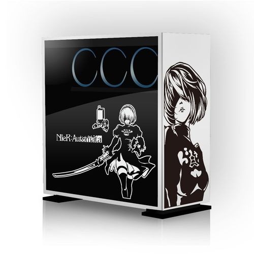 NieR: Automata ATX Gaming PC Case Stickers Mid Tower Ordinateur ...