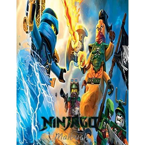 Ninjago Malbuch: Ninjago Malbuch Für Kinder Und Erwachsene, Enthält +50 ...