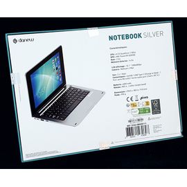 Notebook Silver Danew DBook 111 - 10.1" A133 QuadCore - 1.6 Ghz - Ram 2 ...