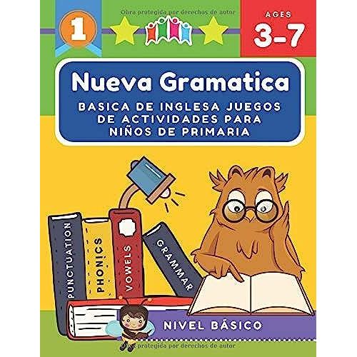 Nueva Gramatica Basica de Inglesa JUEGOS de Actividades para Niños de ...