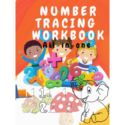 Number Tracing Workbook: All-In-One | Preschool Workbook | Number ...