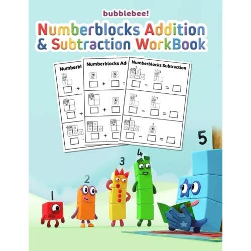 Numberblocks Addition & Subtraction Workbook: Lots Of Eductional ...