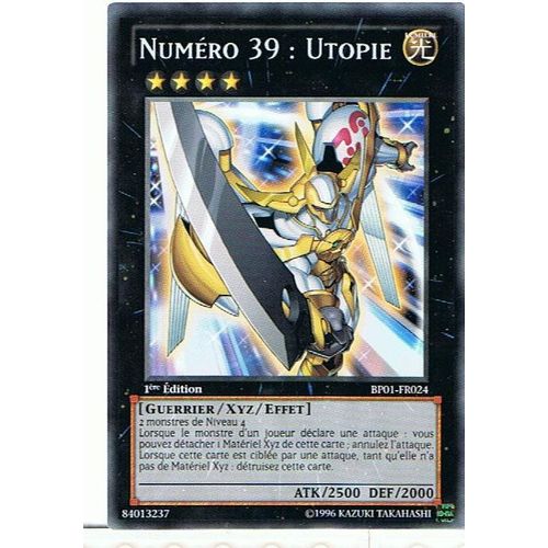 Numéro 39 Utopie Number 39 Utopia Yu Gi Oh Bp01 Fr024 R Rakuten