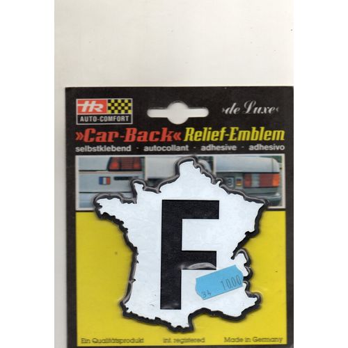 OBJET A COLLECTIONNER POUR VOITURES ANCIENNES : CARTE DE FRANCE EN ...