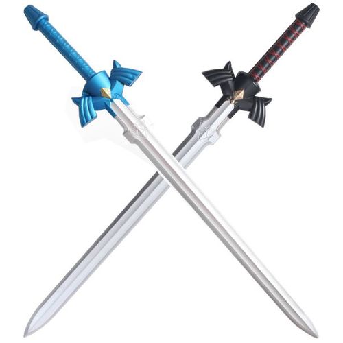 Pack 2 Epe?es Link Latex Mousse Master Sword Zelda Epee Excalibur Black ...