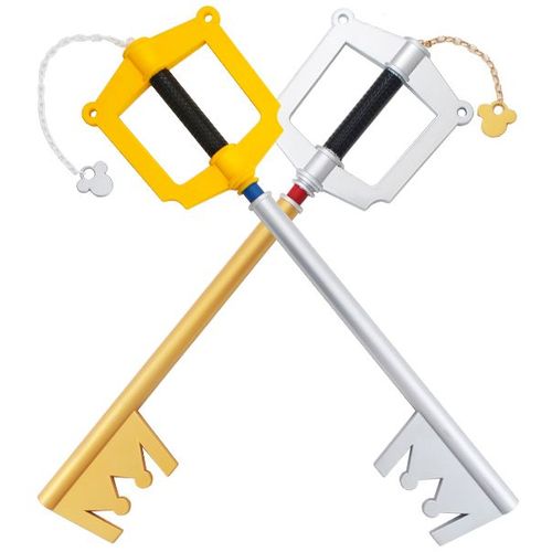 Pack 2 Keyblades en Mousse Kingdom Hearts Mickey Gold Keyblade + Sora ...