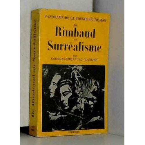 Panorama De La Poesie Francaise De Rimbaud Au Surrealisme. | Rakuten