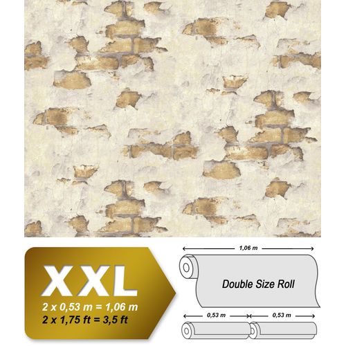 Papier peint aspect pierre carrelage EDEM 819DN53 papier peint intissé ...