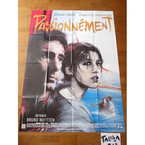 Passionn?ment de bruno nuytten avec charlotte gainsbourg, g?rard lanvin - affiche originale du ...