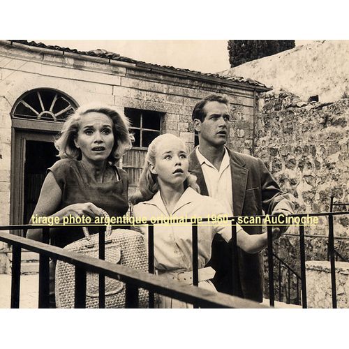 Paul Newman, Eva Marie Saint, Jill Haworth / photo Leo L. Fuchs, tirage ...