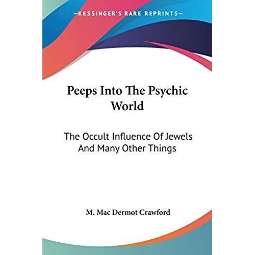 Peeps Into The Psychic World: The Occult Influence Of Jewels And Many ...