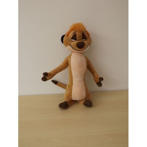 Peluche timon ami de pumba le suricate du roi lion écusson disney store ...