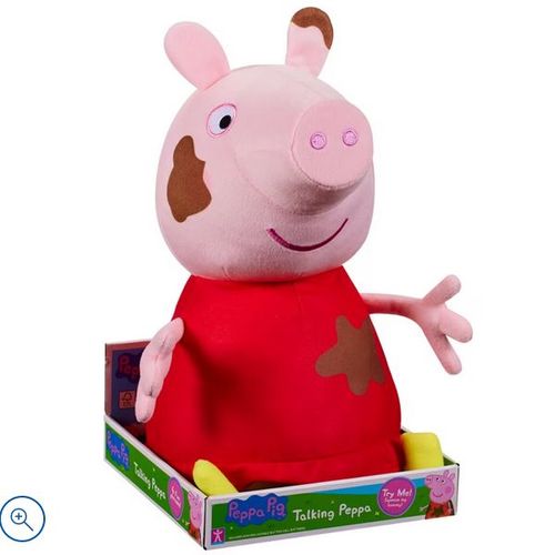 Peppa Pig Talking Peppa Plush Toy - peluche | Rakuten