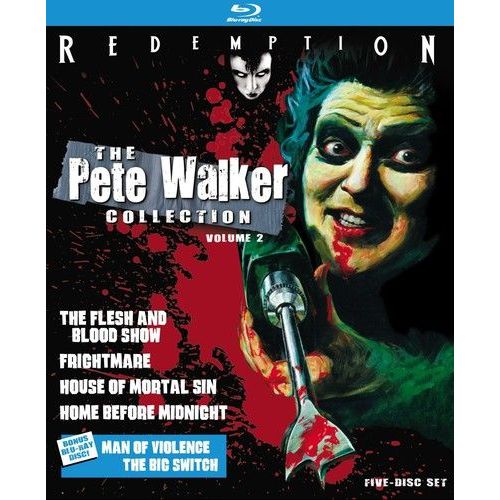 Pete Walker Collection, Vol. 2 (Blu-ray): The Flesh And Blood Show / Frightmare (1974) / House ...
