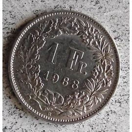 Pièce de 1fr helvetia 1968 - Numismatique | Rakuten