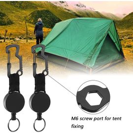 Pièces Porte-clefs Enrouleur Rétractable, Rétractable Porte-Clés ...