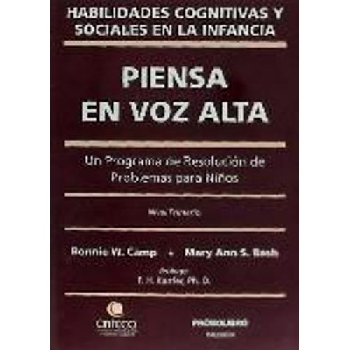 Bash, M: Piensa en voz alta : las habilidades cognitivas y s | Rakuten