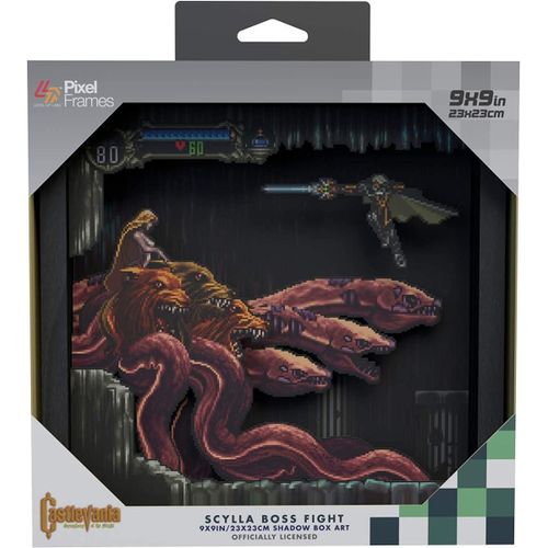 Pixel Frames Castlevania Symphony of the Night: Scylla Boss Fight ...