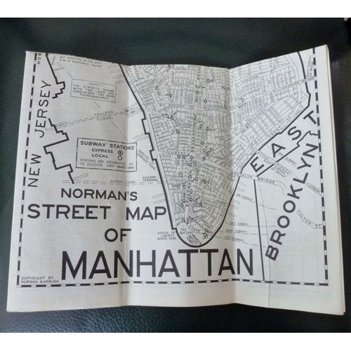 Plan guide NORMAN S MAPS OF NEW YORK CITY | Rakuten