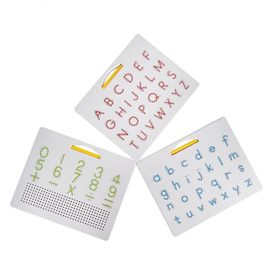 Planche à dessiner magnétique avec les 26 lettres de l'alphabet ...