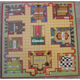 PLATEAU CLUEDO - 50.5 x 50.5 cm - jeux societe | Rakuten