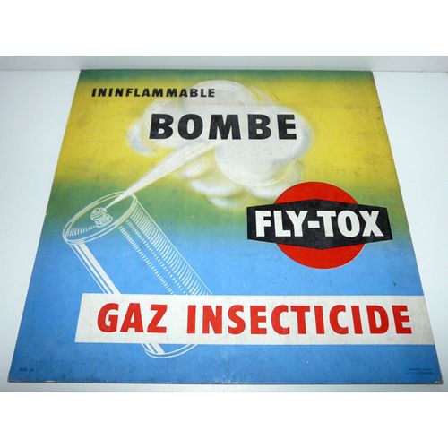 PLV bombe fly-tox gaz insecticide - Objets à collectionner | Rakuten