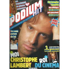 Podium hors série 01/06/1986 christohe lambert, inclus c. gainsbourg ...