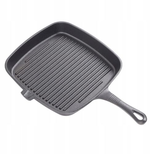 Poele grill en fonte Ergonomique longue | Rakuten