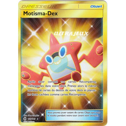 Pokémon - 159/149 - SL1 - Soleil et Lune - Motisma-dex - Secret Rare ...