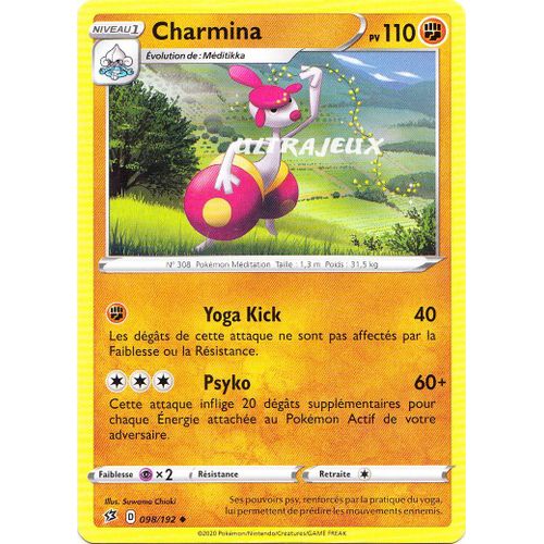 Pokémon - 98-r/192 - Charmina - Reverse | Rakuten