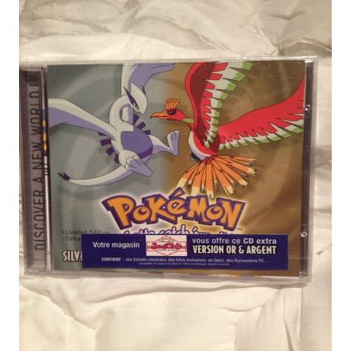 Pokemon Gold And Silver Versions Limited Edition Extra Cd PC | Rakuten