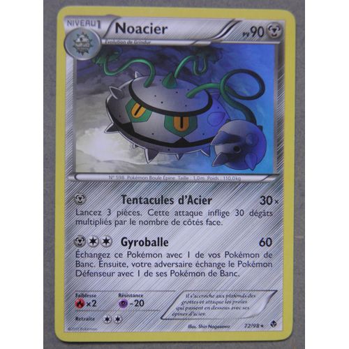 Pokemon - Noacier - 72/98 - Rare - Cartes de jeux | Rakuten