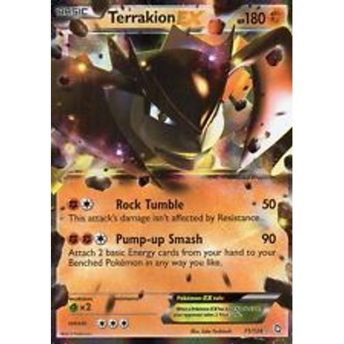 POKEMON TERRAKION EX 71/124 VERSION ANGLAISE | Rakuten