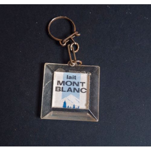 Porte clef publicitaire vintage ancien - Lait Mont blanc - Tonimalt ...