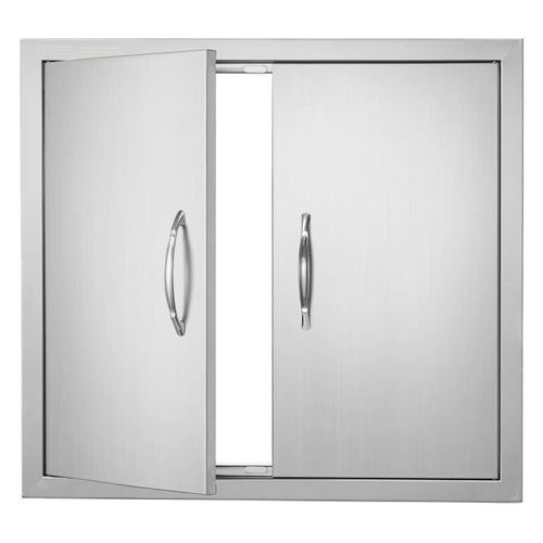 Porte inox cuisine extérieure - VEVOR - Porte d'Accès pour Îlot ...