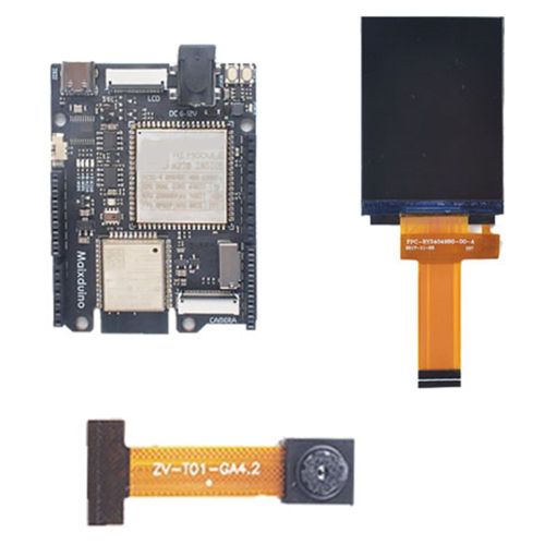 Pour la Carte de DéVeloppement Maix Duino K210 RISC-V AI+LOT Module ESP32 avec CaméRa et éCran 2 ...