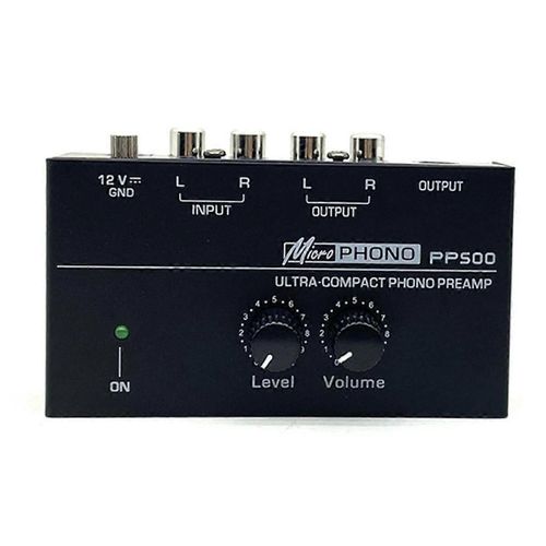 PP500 Tourne-disque Préamplificateur Vinyle Platine vinyle Amplificateur Préamplificateur ...